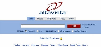 Altavista addio, Yahoo! chiude uno dei primi motori di ricerca - Italia ...