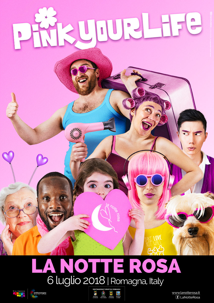 PINK YOUR LIFE | La Notte Rosa 2018 in Riviera Romagnola - Italia ...