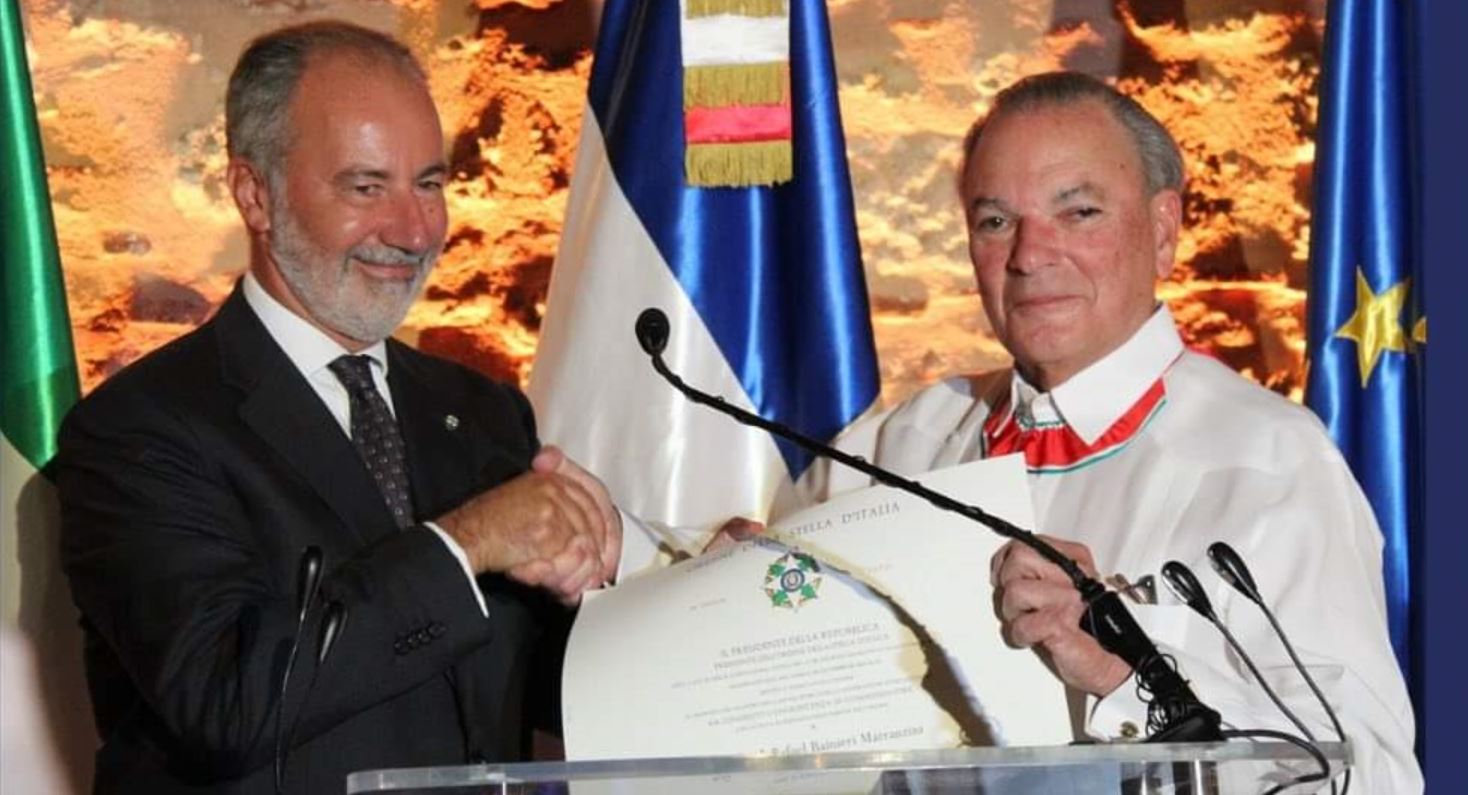 REPUBBLICA DOMINICANA | Onorificenza italiana per Frank Ranieri ...