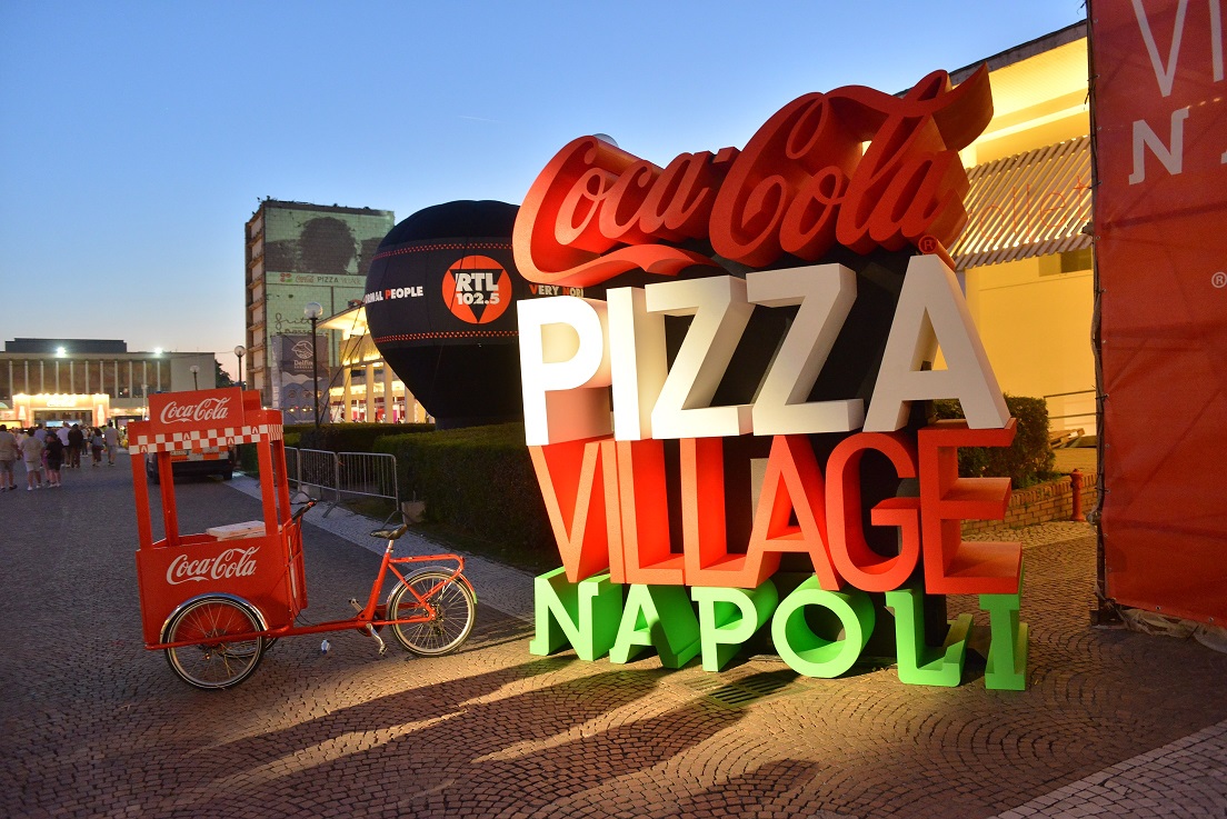NAPOLI | Coca-Cola Pizza Village, record di pubblico nel primo weekend - Italia chiama Italia
