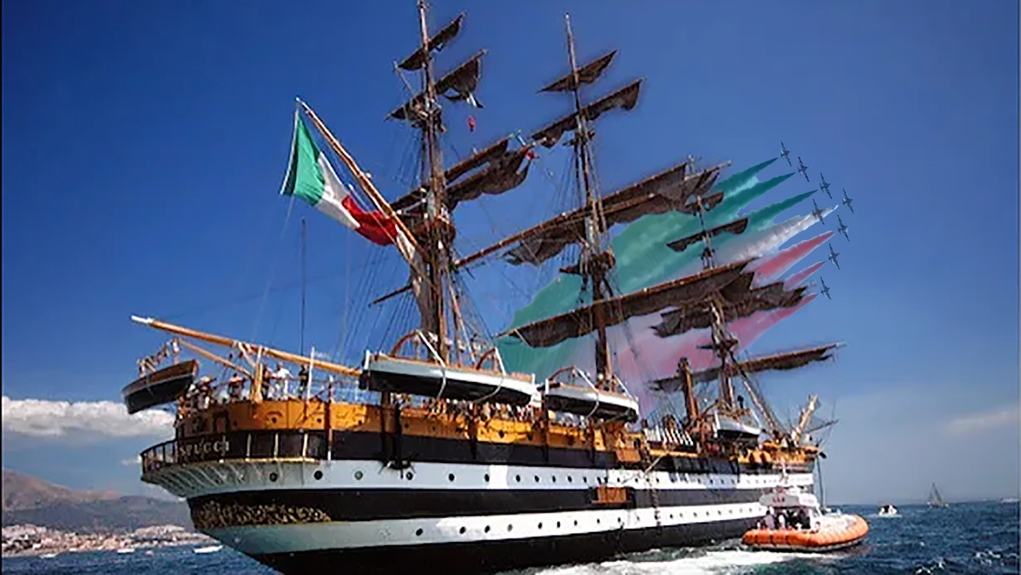 ORGOGLIO ITALIANO | La Nave Amerigo Vespucci ad Abu Dhabi e Doha ...
